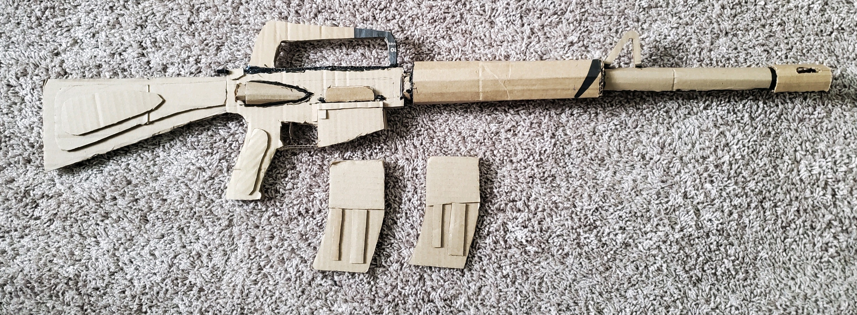 CardBoard Guns – The Costume Kid