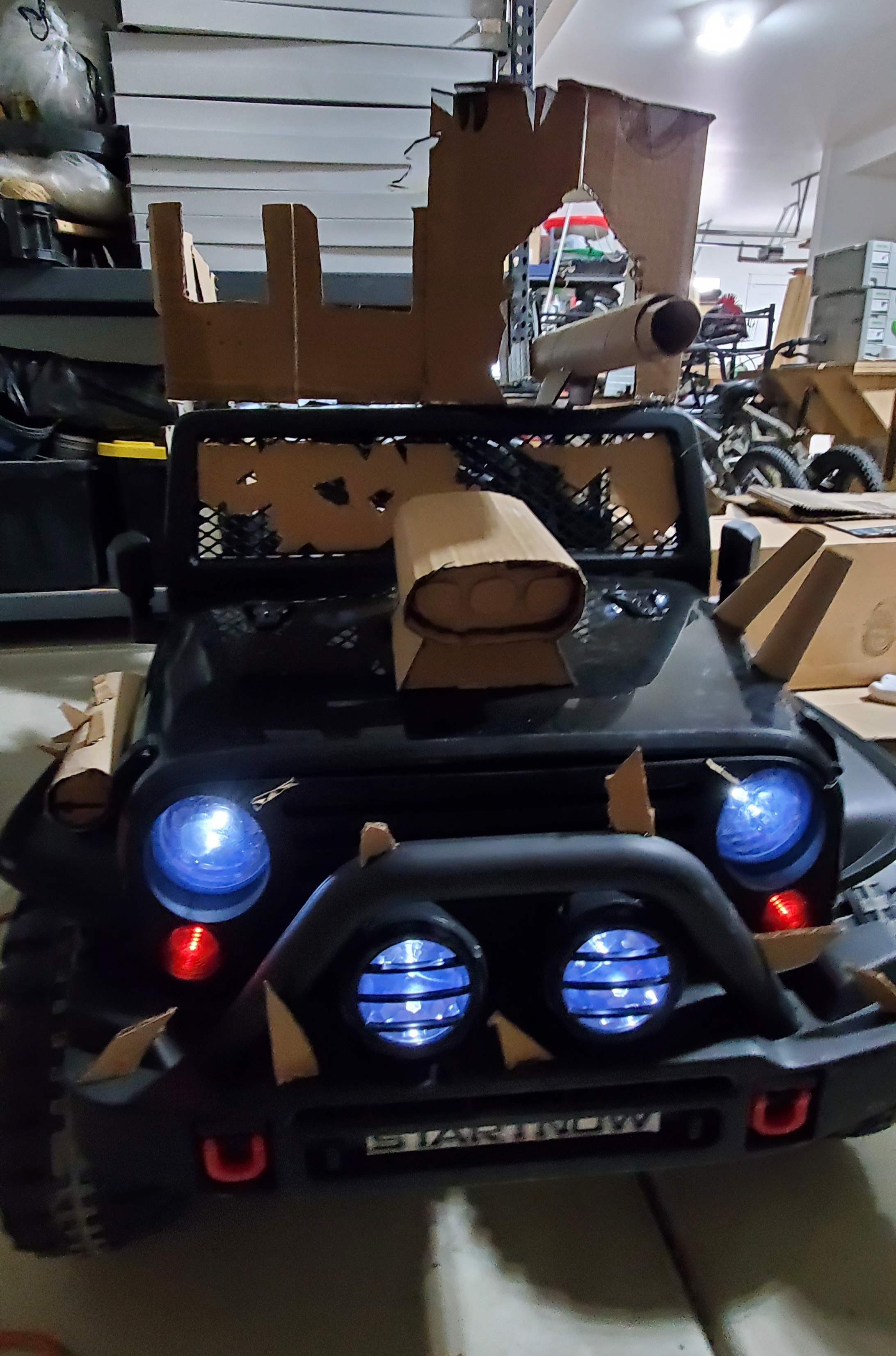 Finished Jeep – The Costume Kid